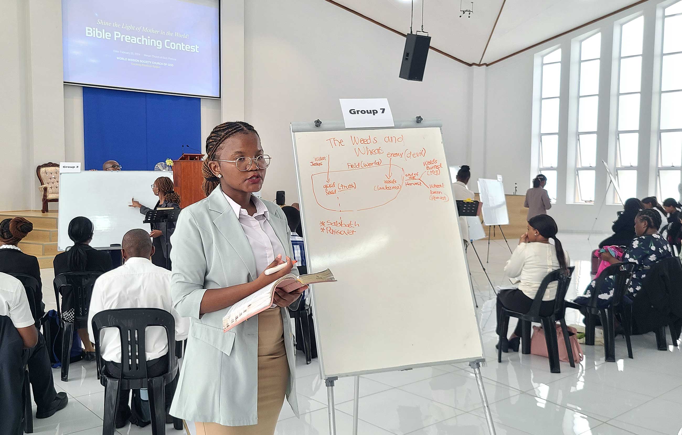 The Church in Pretoria, South Africa, Holds the Bible Preaching Contest ...