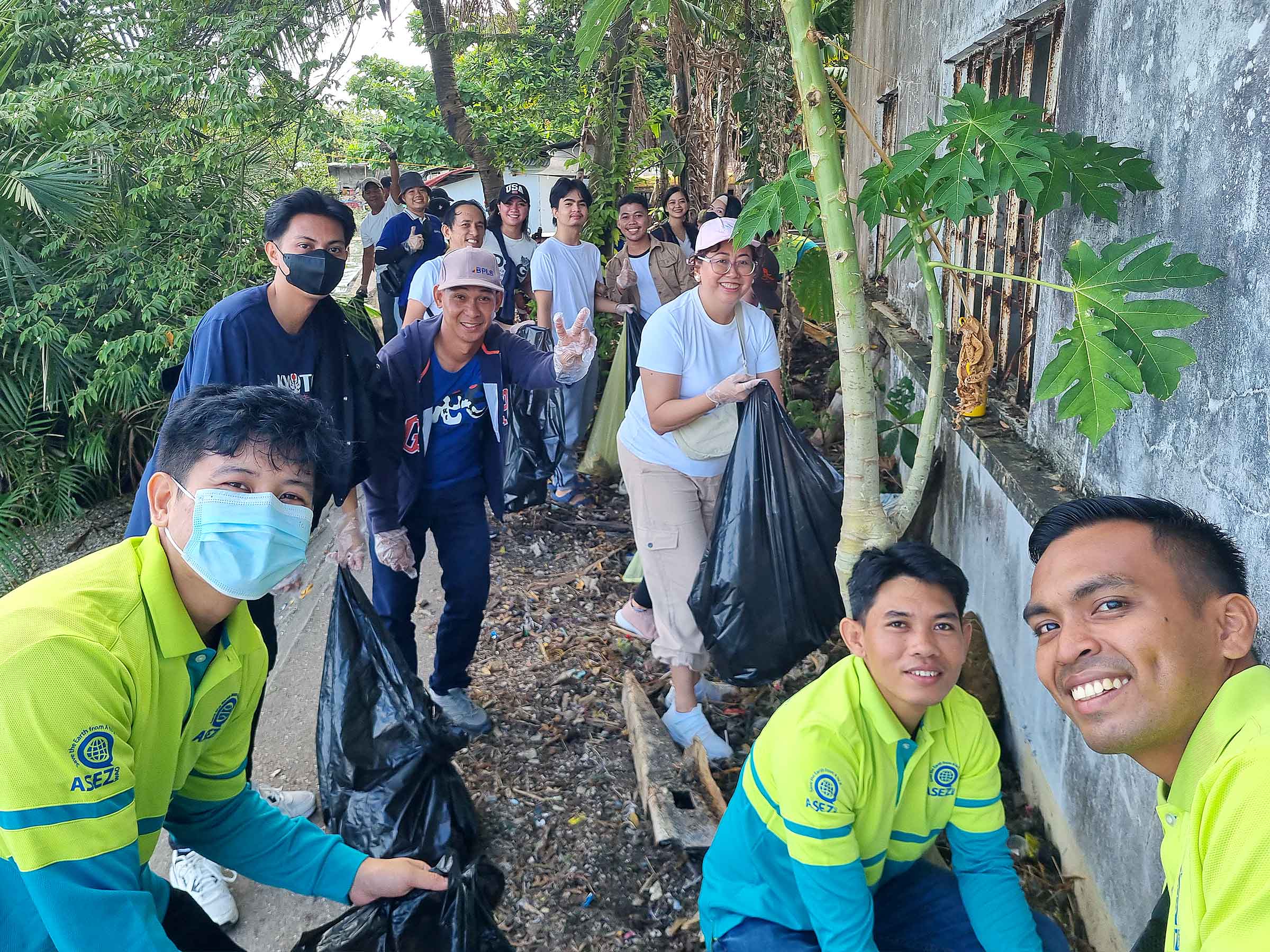 ASEZ WAO’s Blue Ocean Project at Cancabato Bay in Tacloban, Philippines ...