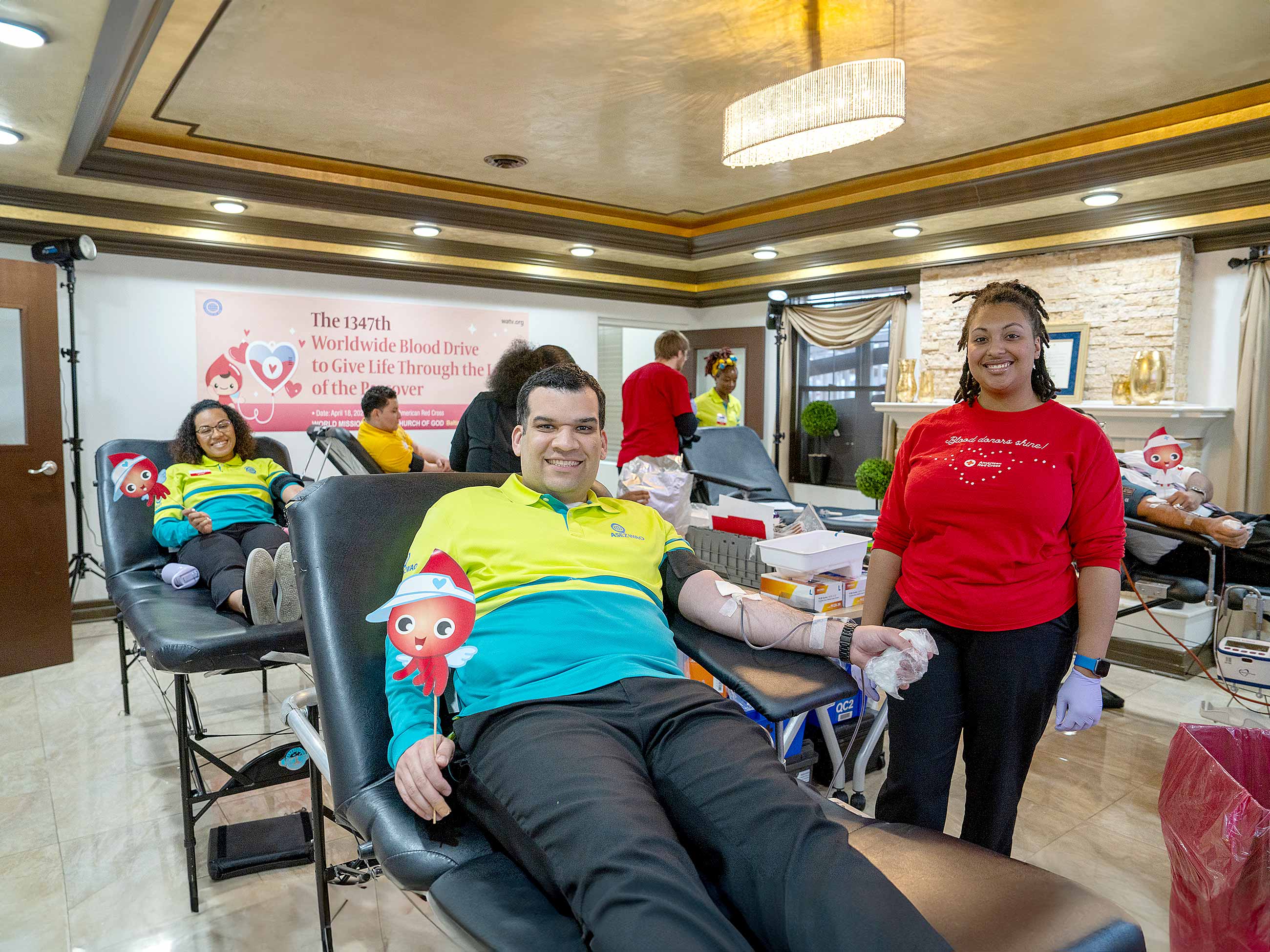 The Baltimore Church in MD, U.S. Holds Blood Drives - World Mission ...