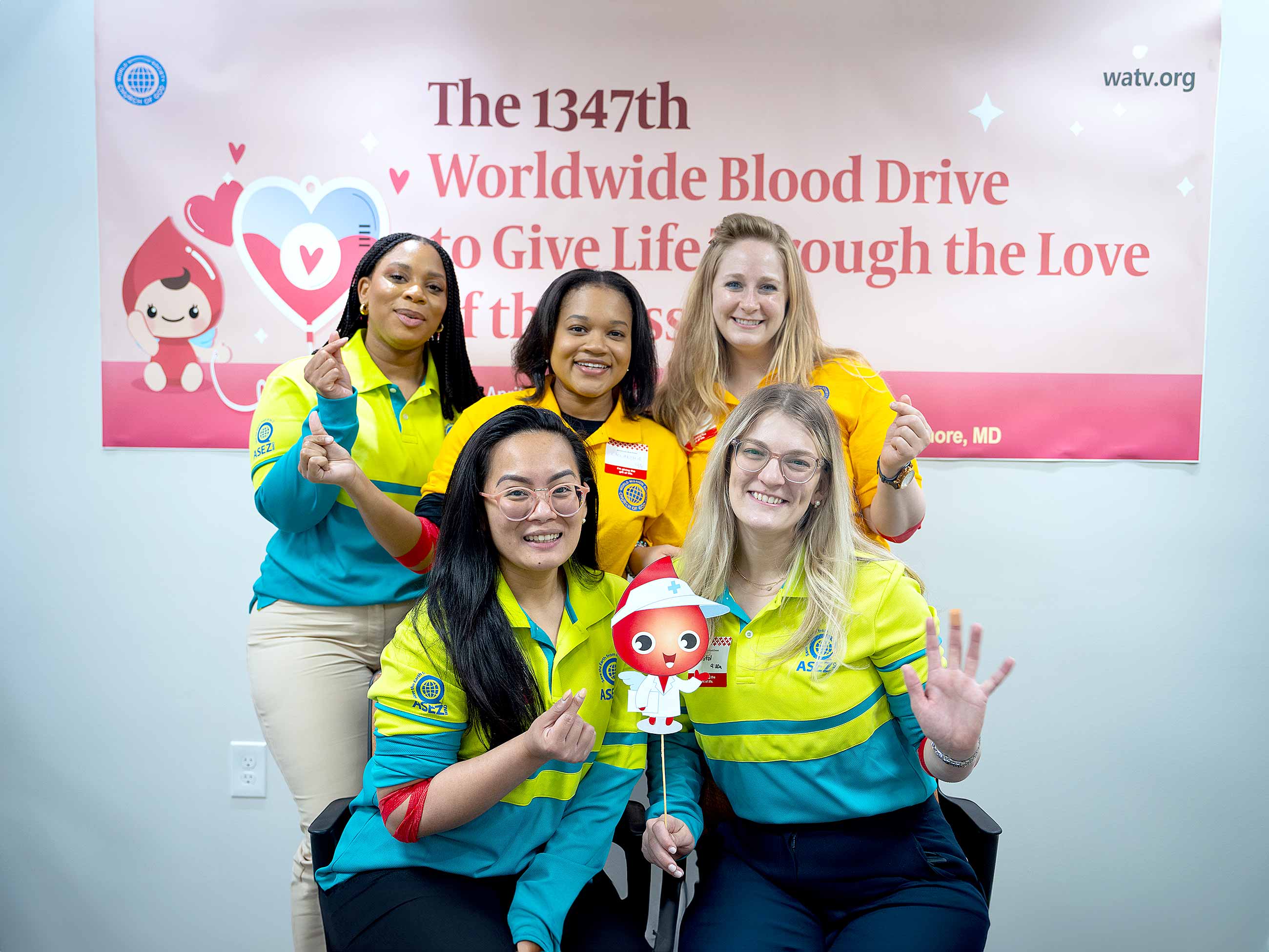 アメリカ・MDボルチモア教会、献血リレーを展開 母の心で隣人愛を実践 - 神様の教会世界福音宣教協会