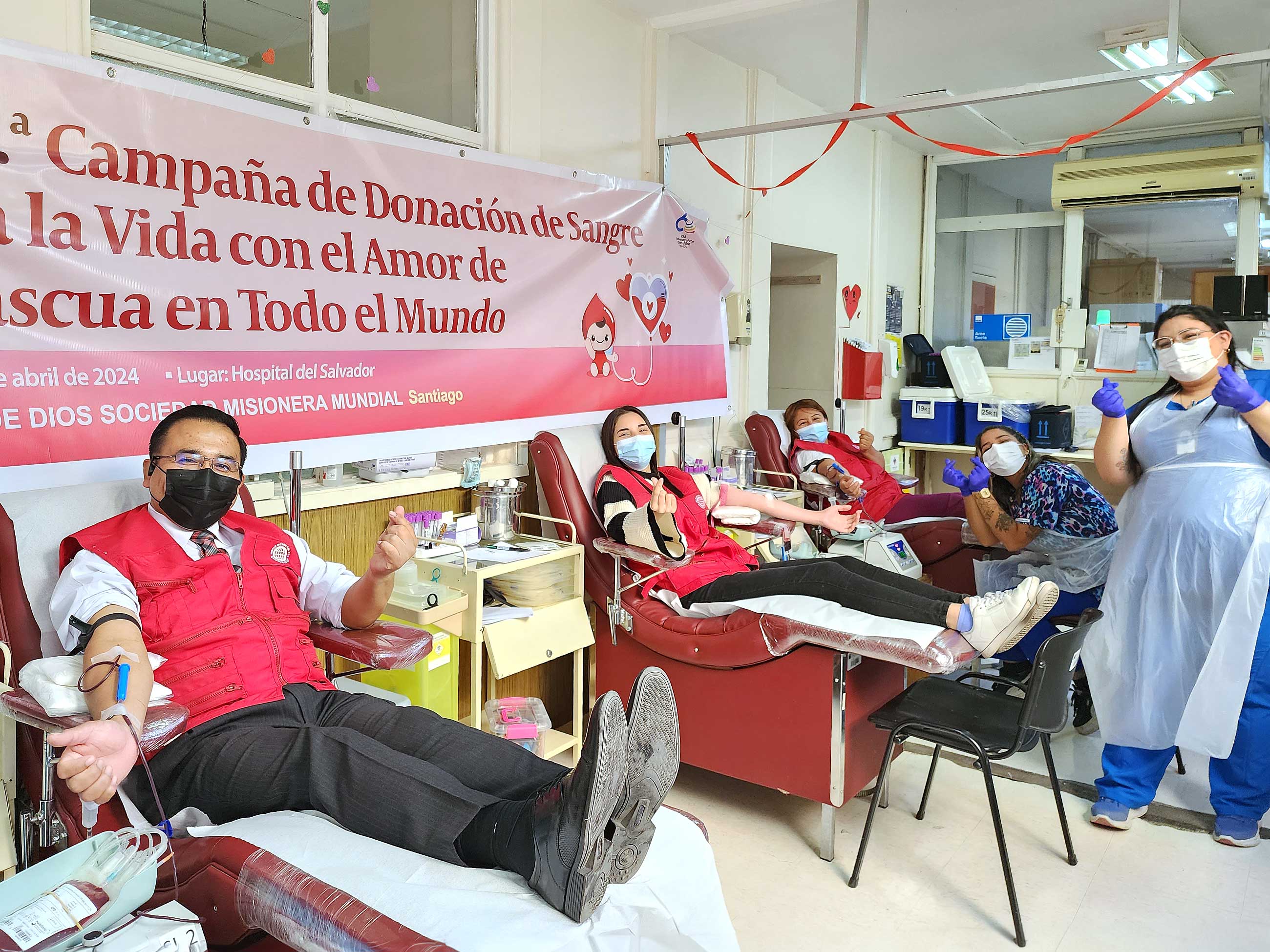 The Church in the Santiago Area, Chile, Conducts the 1,388th Blood ...