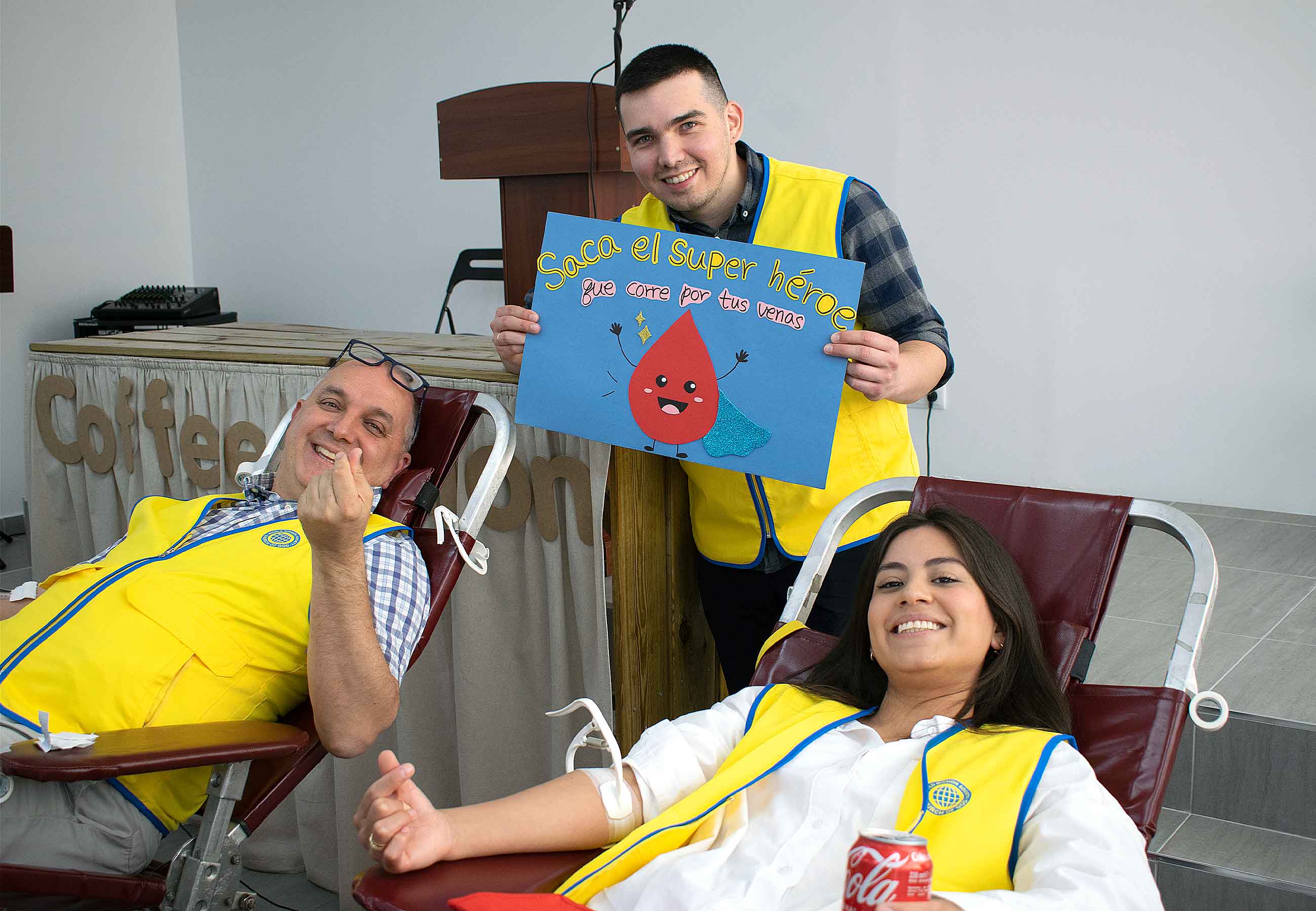 Churches in Spain: The 1481st Worldwide Blood Drive to Give Life ...