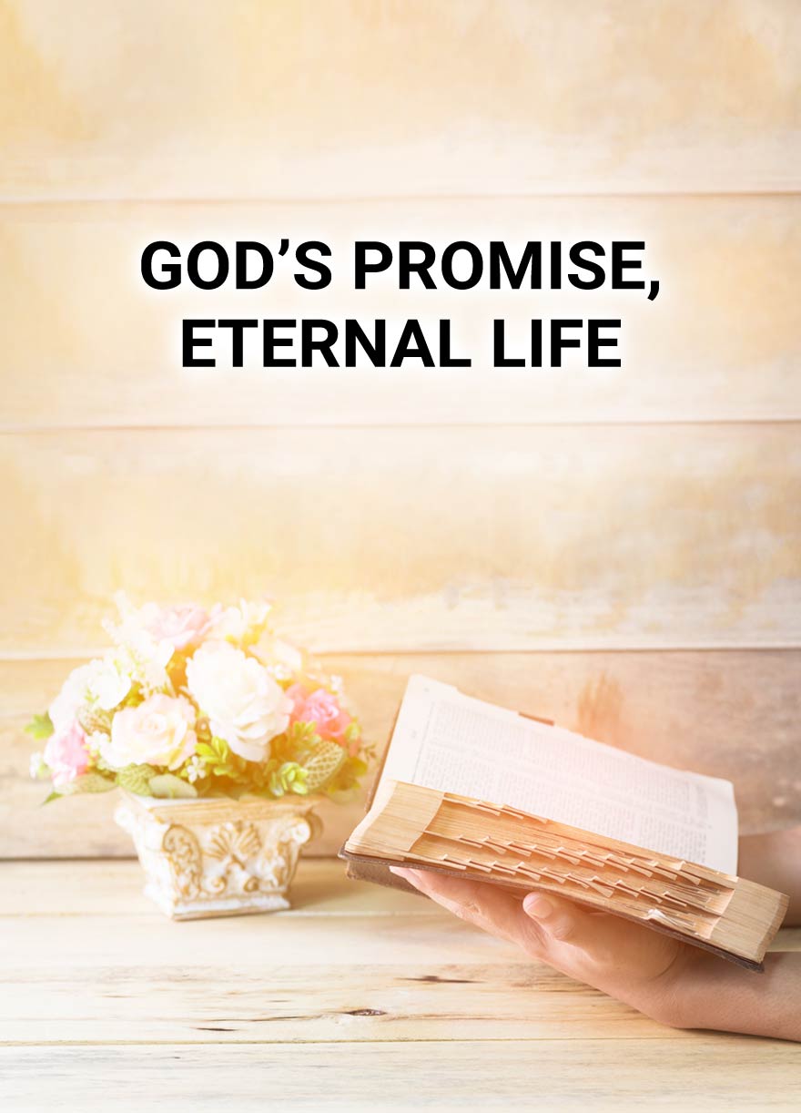 God’s Promise, Eternal Life - Card News