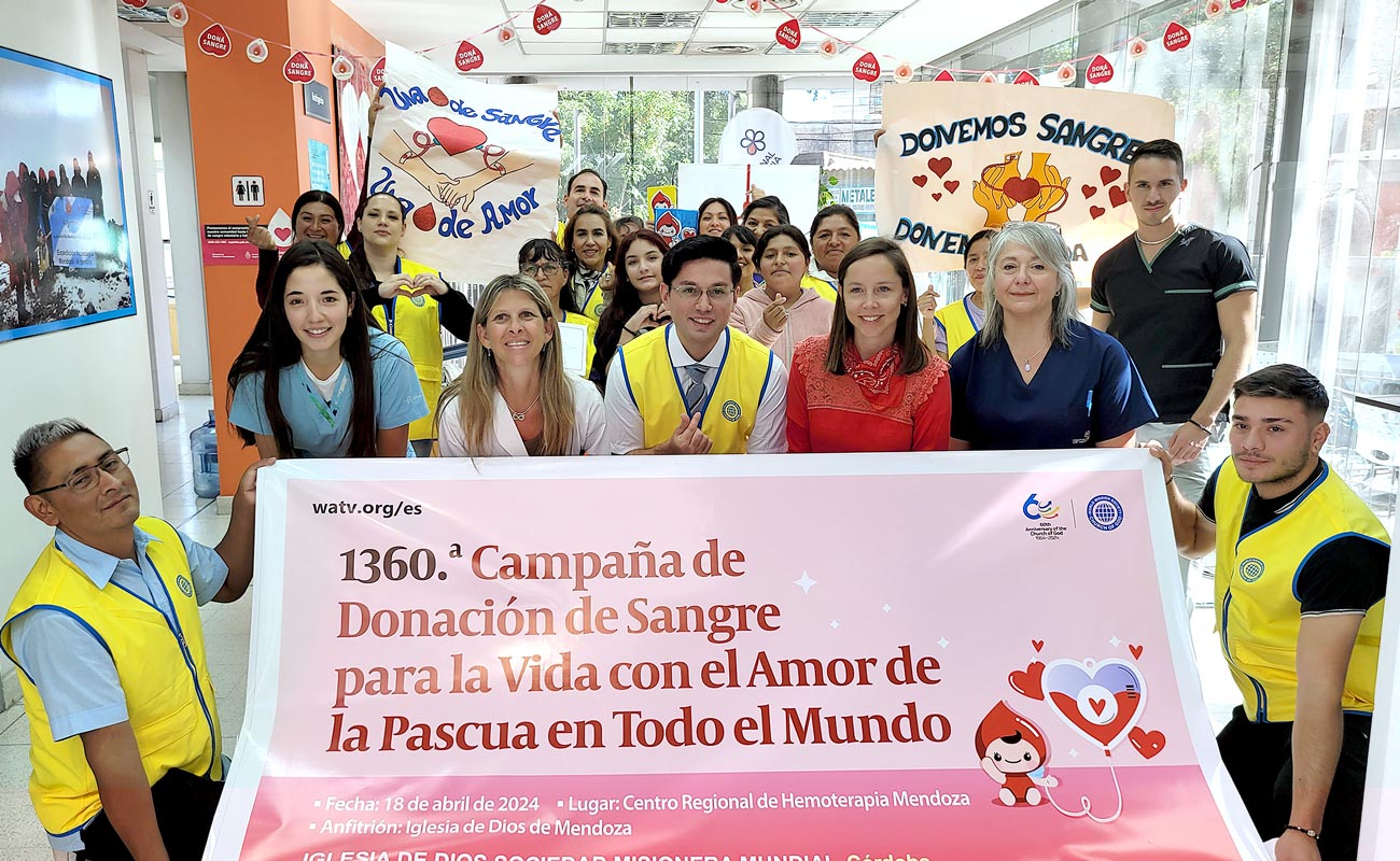 The Cordoba Church in Argentina Holds Blood Drive - World Mission ...